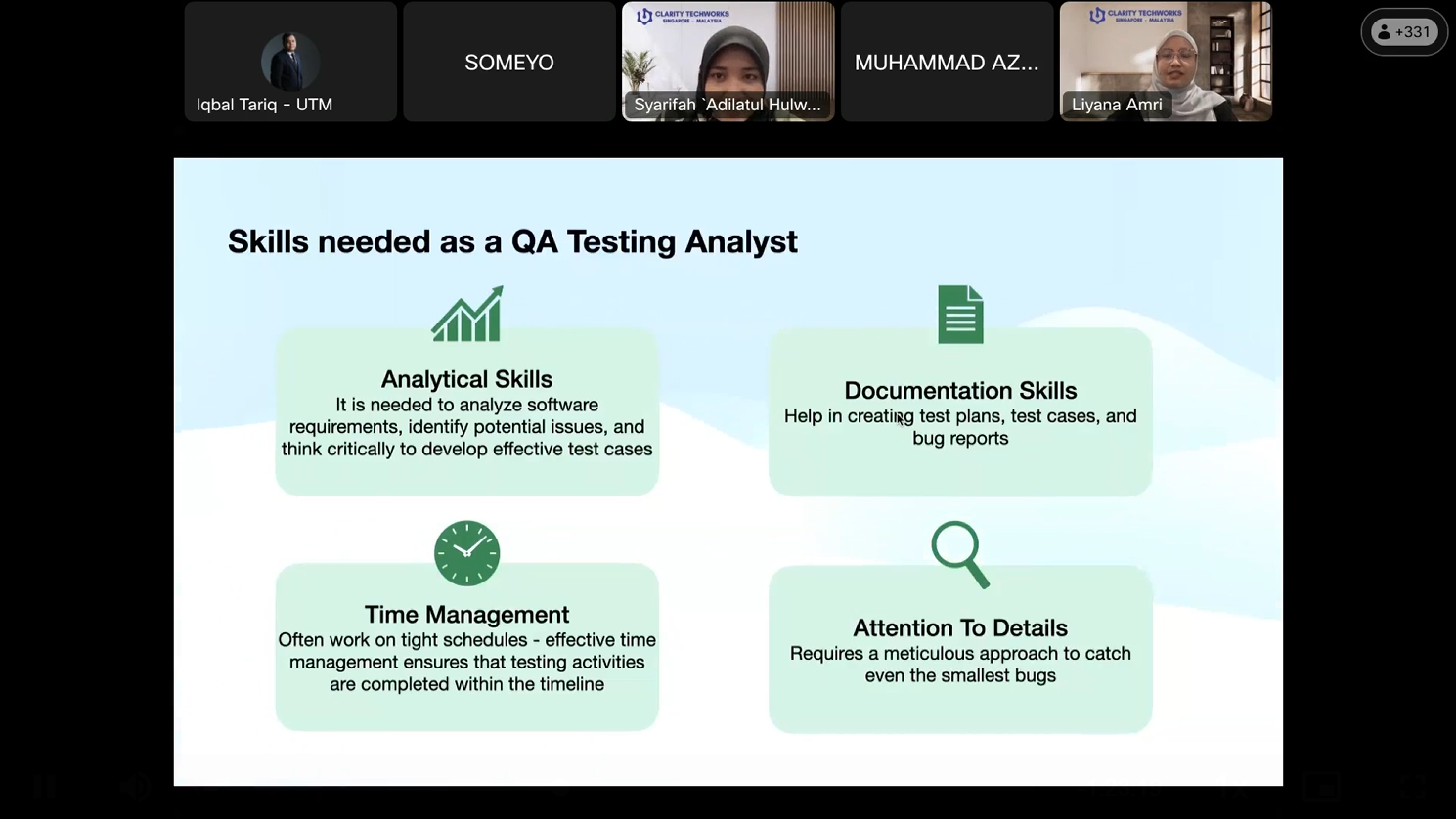 Industry Talk by Clarity Techworks
